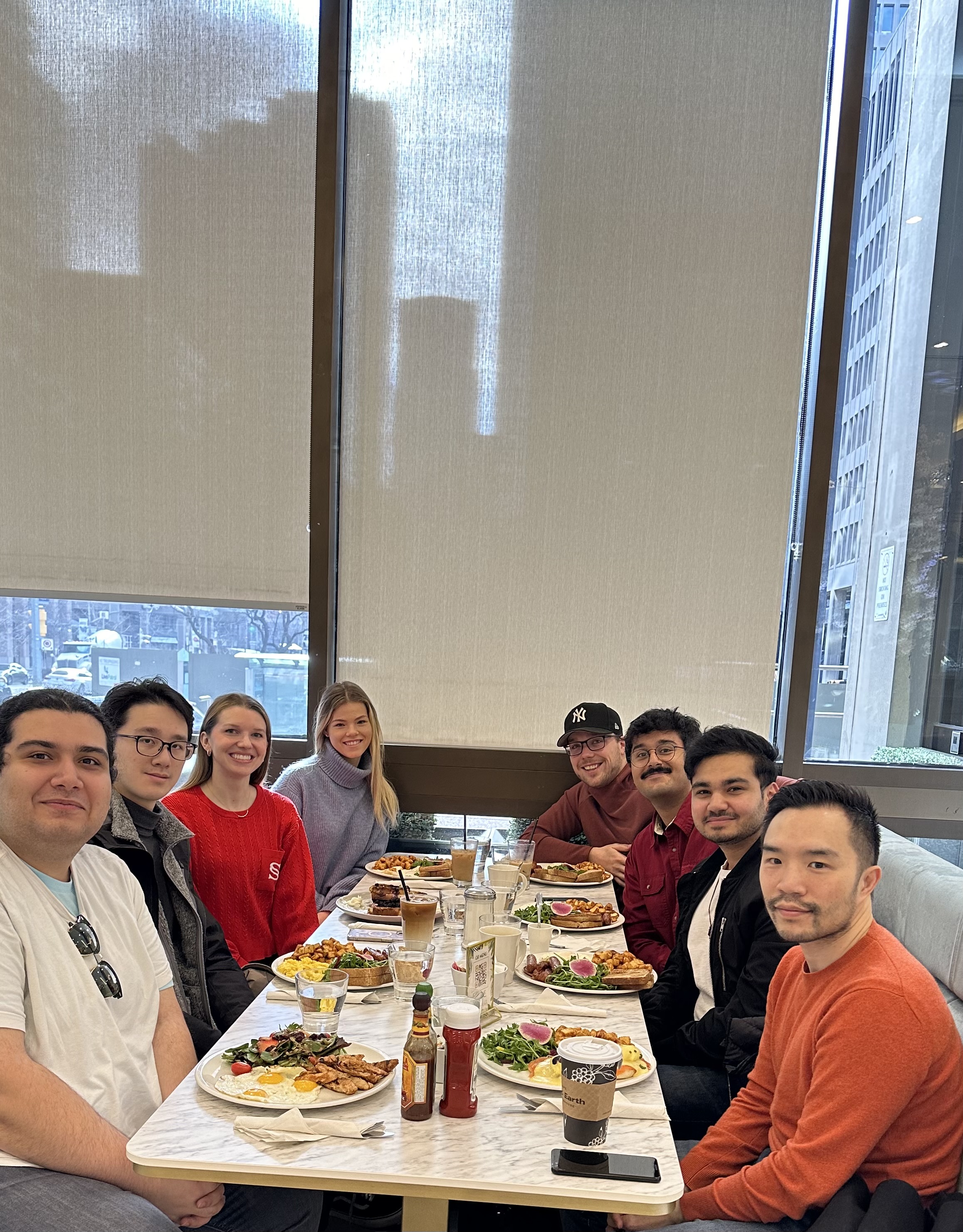 Celebratory lab brunch | Chou Group at University of Toronto