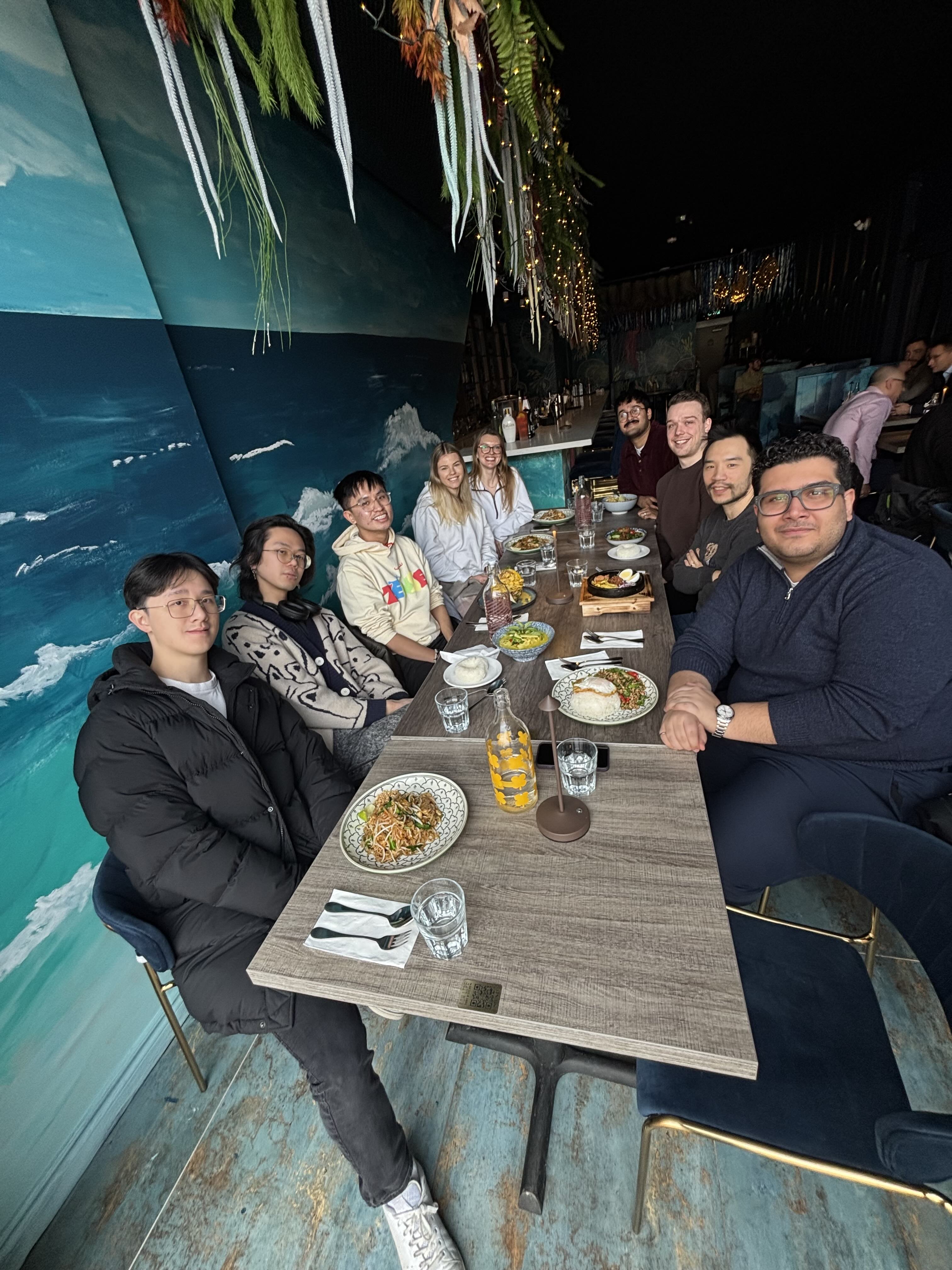 Lab lunch celebrating new paper | Chou Group at University of Toronto